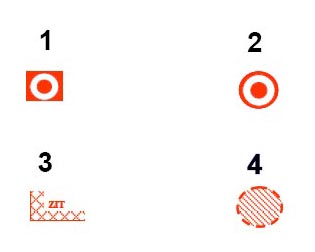 Comment est représentée une ZIT (Zone interdi..examen EASA